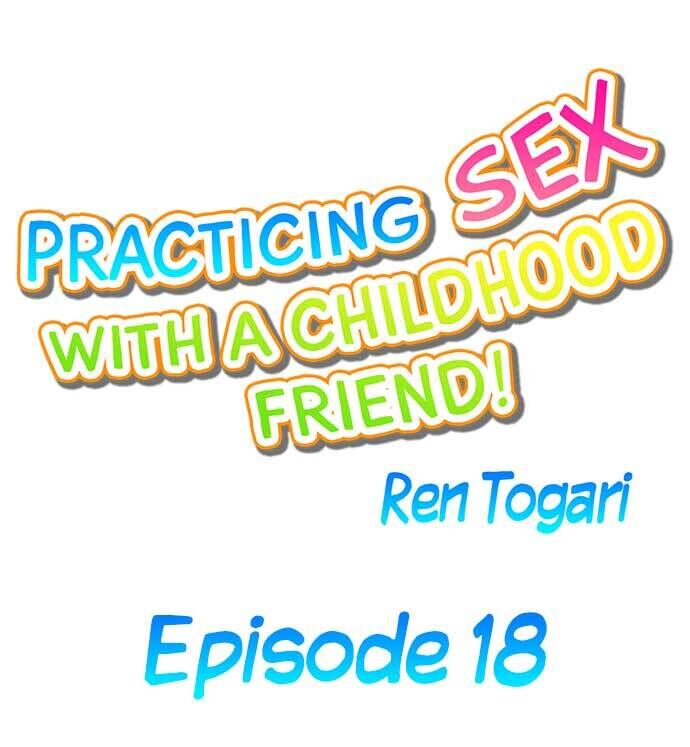 Practicing Sex With A Childhood Friend Chapter 18